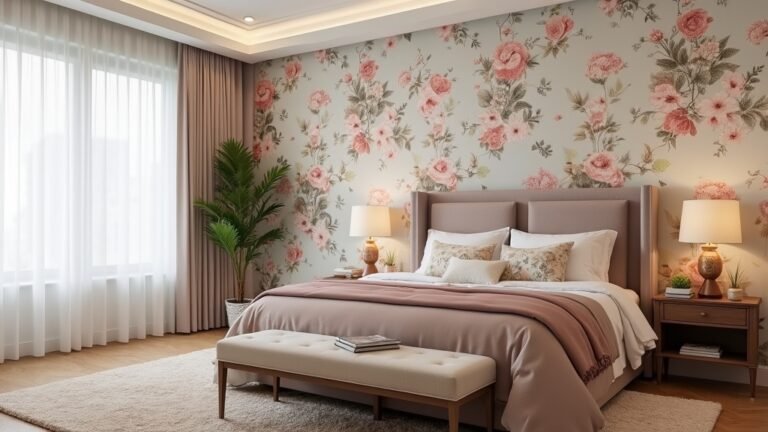 10 Stunning Wallpapered Bedroom Ideas for a Cozy Feature Wall 2026 ...