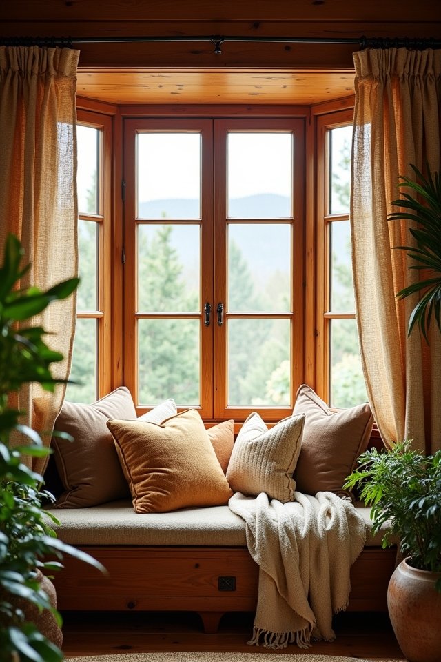 10 Cozy Bay Window Ideas for Your Living Room With Curtains 2026 ...
